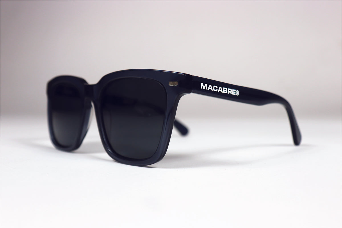 WORD-MARK SUNGLASSES (SMOKE BLUE) – MACABRE
